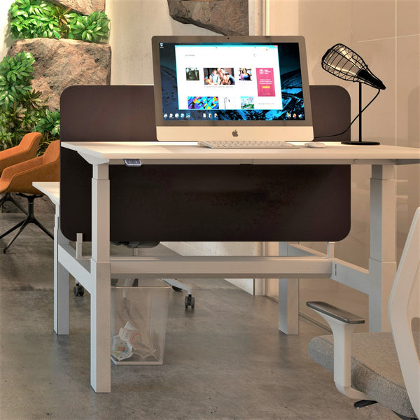 Duo Adjustable Back-to-Back Standing Desk | FRISKA DESK
