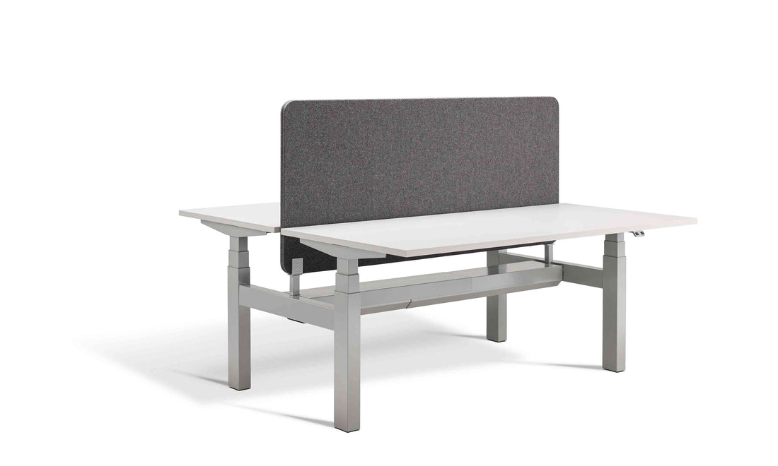Duo Adjustable Back-to-Back Standing Desk | FRISKA DESK